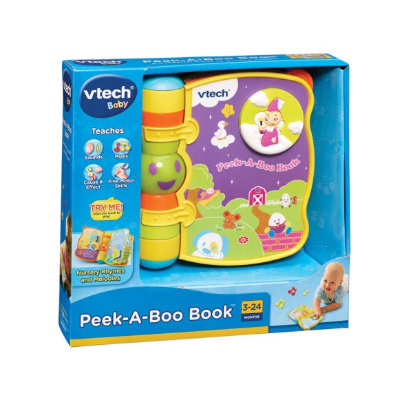 Vtech Yellow Peek-a-Boo Book | IWOOT