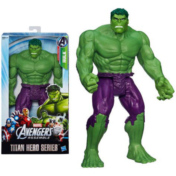 Titan Hero Marvel Avengers Hulk 12 Inch Action Figure | IWOOT