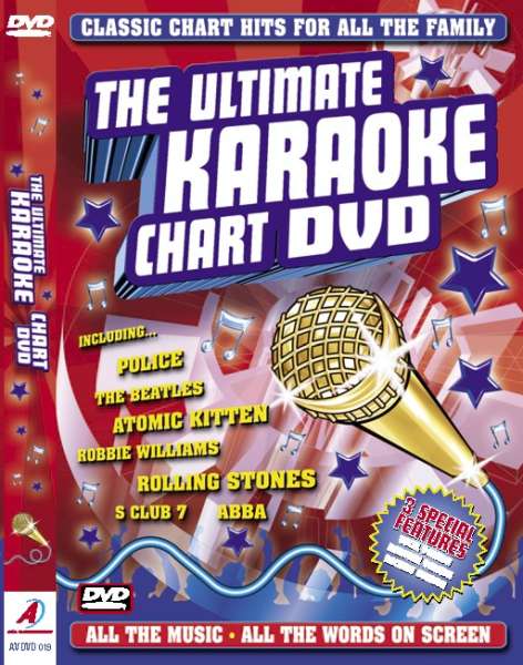 Karaoke - Karaoke: The Ultimate Karaoke Chart DVD CD - Zavvi UK