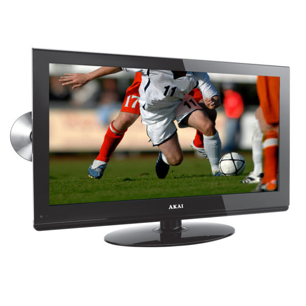 Akai: 24 Inch LCD TV with DVD Player Electronics | Zavvi