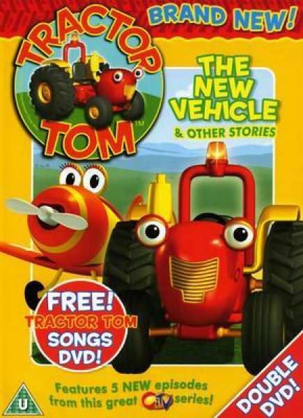 Tractor Tom - The New Vehicle & Other Stories DVD - Zavvi UK
