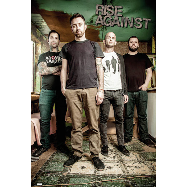 Rise Against Band Maxi Poster (61 x 91.5cm) Merchandise | Zavvi