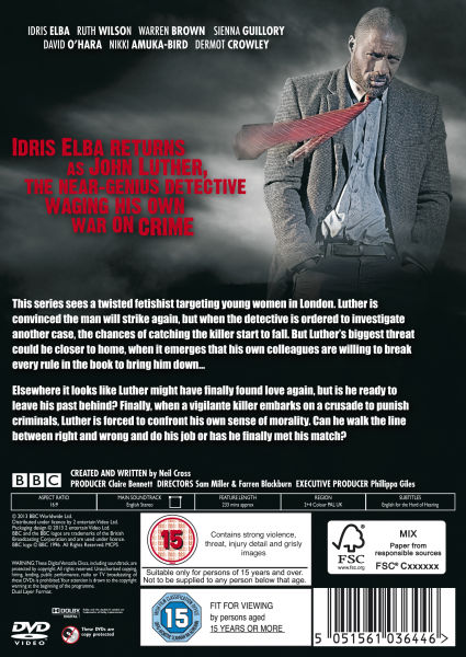 Luther - Series 3 DVD | Zavvi