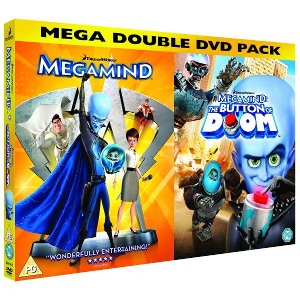 Megamind Exclusive (Including The Button of Doom) DVD - Zavvi UK