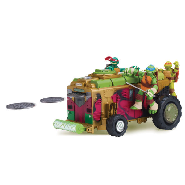 Teenage Mutant Ninja Turtles Ninja Control RC Shellraiser with Manhole ...