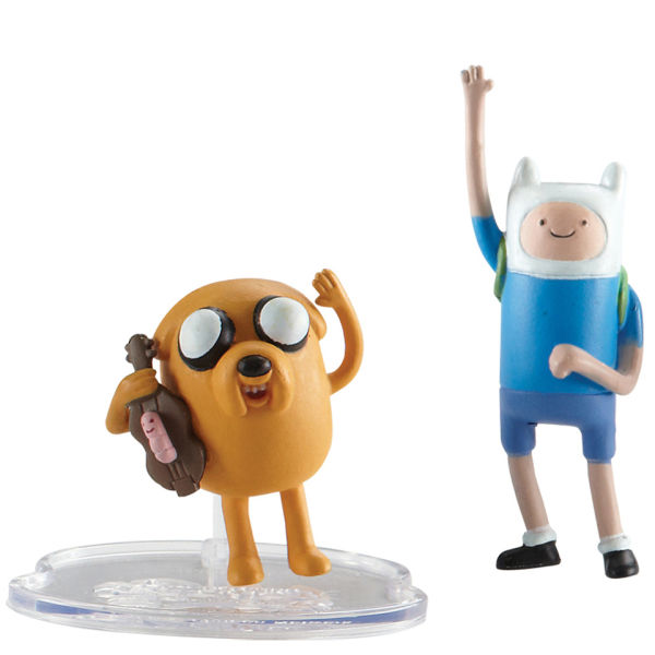 Adventure Time - 2 Inch Figure Collectables - Jake and Finn Merchandise ...