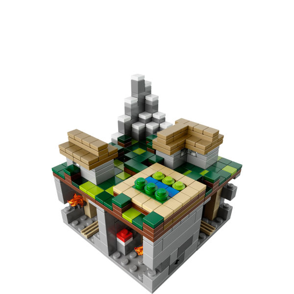 Lego Cuusoo Minecraft Micro World - The Village Toys | Zavvi.com