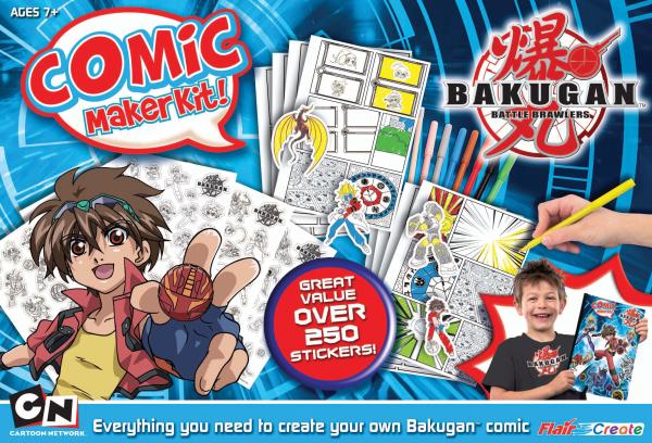 Bakugan Comic Maker Kit Toys | TheHut.com