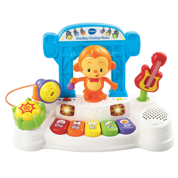 Vtech Dancing Monkey Piano Toys | Zavvi