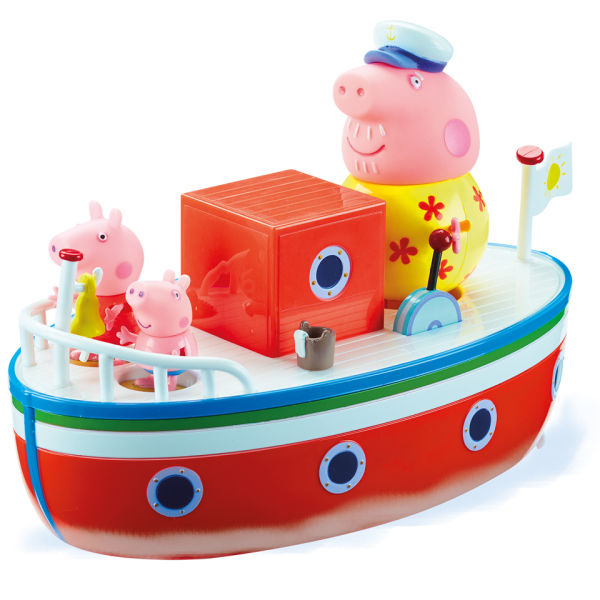 Peppa Pig Grandpa Pig's Holiday Boat | IWOOT