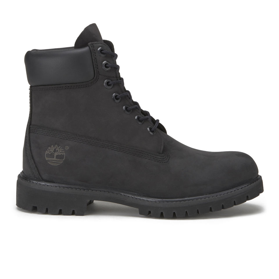Timberland Men's Icon 6 Inch Premium Leather Lace Up Boots - Black ...