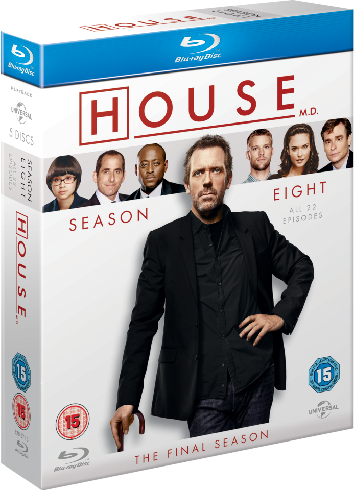 House M.D - Season 8 Blu-ray - Zavvi UK