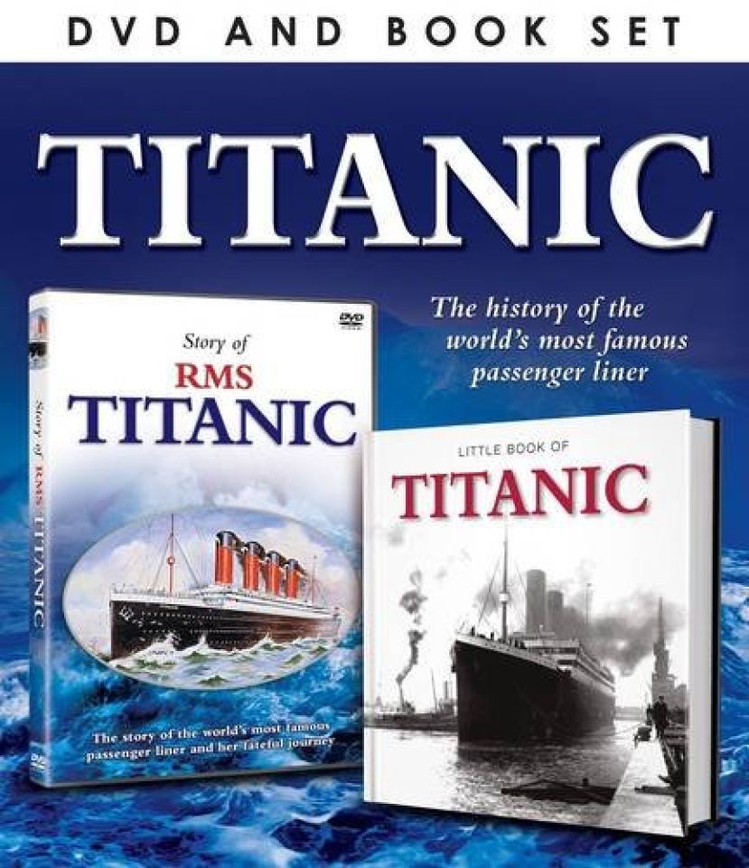 Titanic (Includes Book) DVD - Zavvi UK