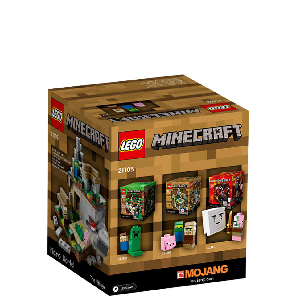 Lego Cuusoo Minecraft Micro World - The Village Toys - Zavvi UK