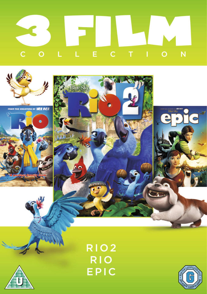 Rio 1/Rio 2/Epic Box Set | Zavvi.nl