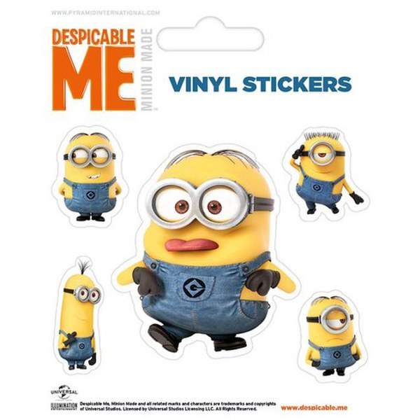 Despicable Me Rendered Minion - Sticker Merchandise | Zavvi.com