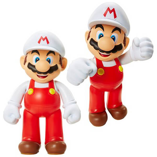 Nintendo Fire Mario 20-Inch Action Figure Toys | Zavvi.com