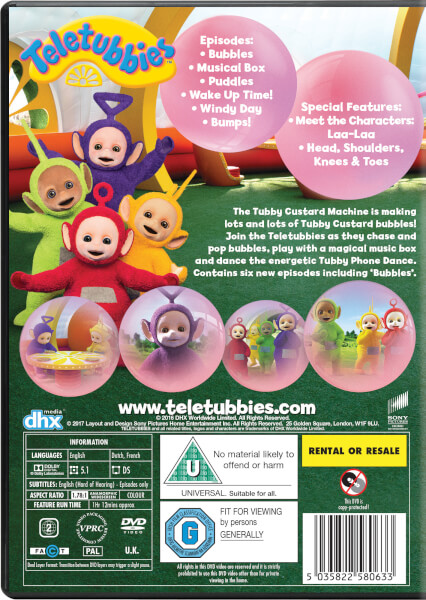 Teletubbies - Brand New Series - Bubbles DVD | Zavvi.nl
