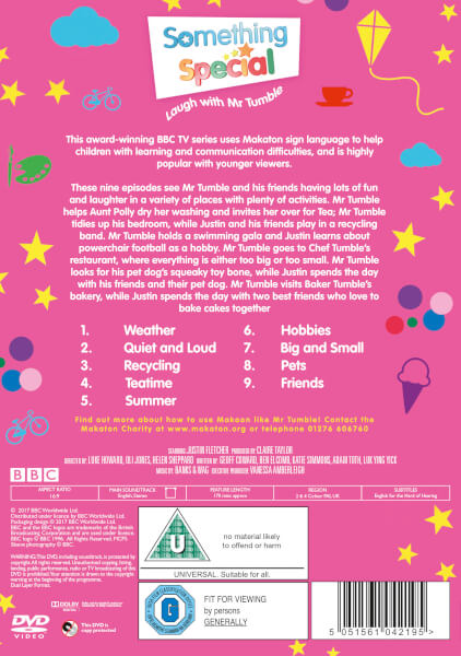 Something Special - Laugh With Mr Tumble DVD | Zavvi