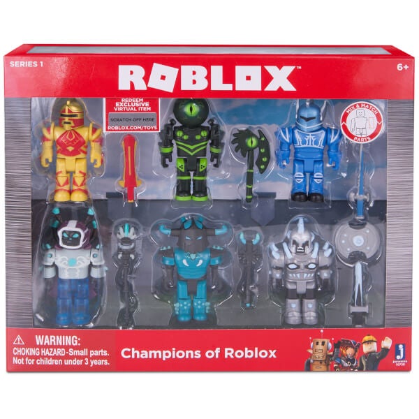 6 Figurines ROBLOX - Champions of ROBLOX Toys | fr.zavvi