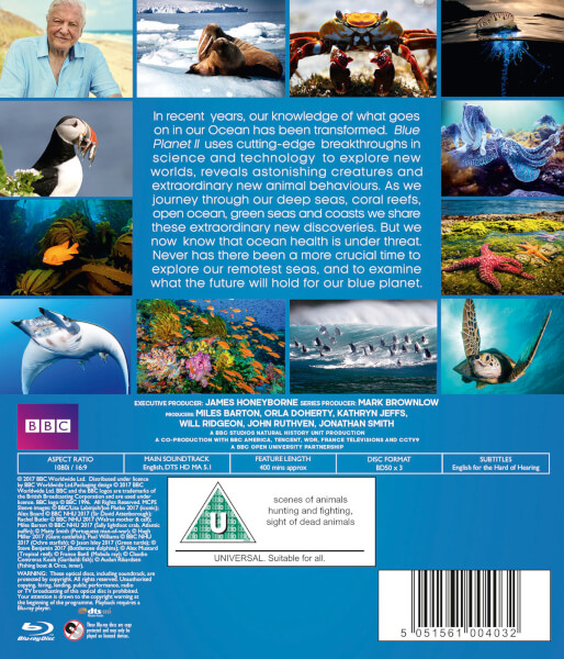 Blue Planet II Blu-ray | Zavvi