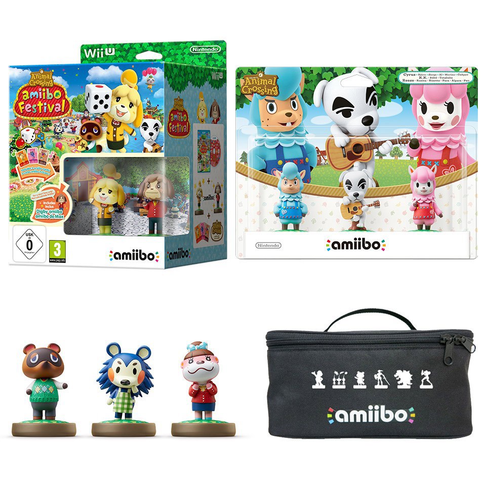 Animal Crossing: amiibo Festival amiibo Pack (Tom Nook + K.K. Slider ...