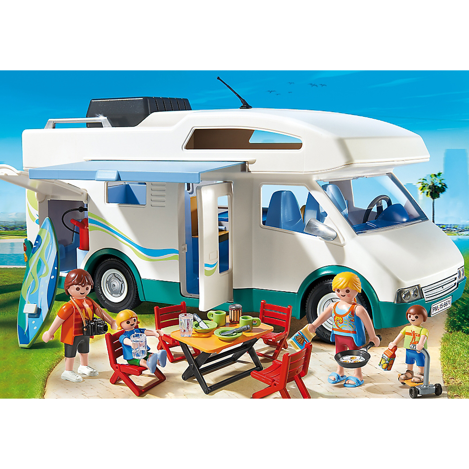 Playmobil Summer Fun Camper (6671) | IWOOT