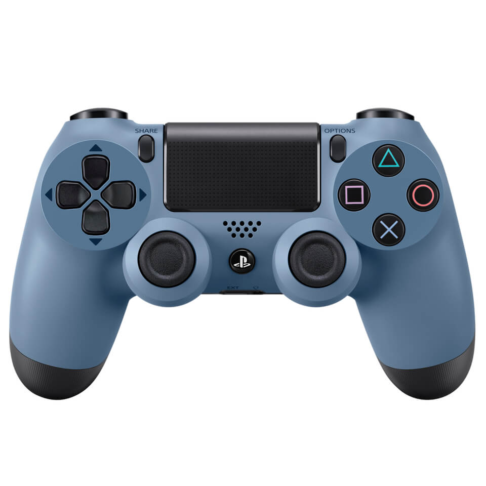 Official Sony Limited Edition Grey Blue DualShock 4 Controller Games ...