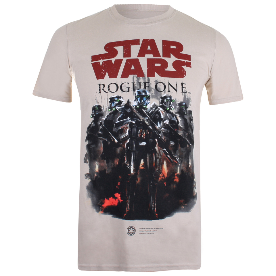 Star Wars Rogue One Men's Squad T-Shirt - Sand Merchandise - Zavvi UK