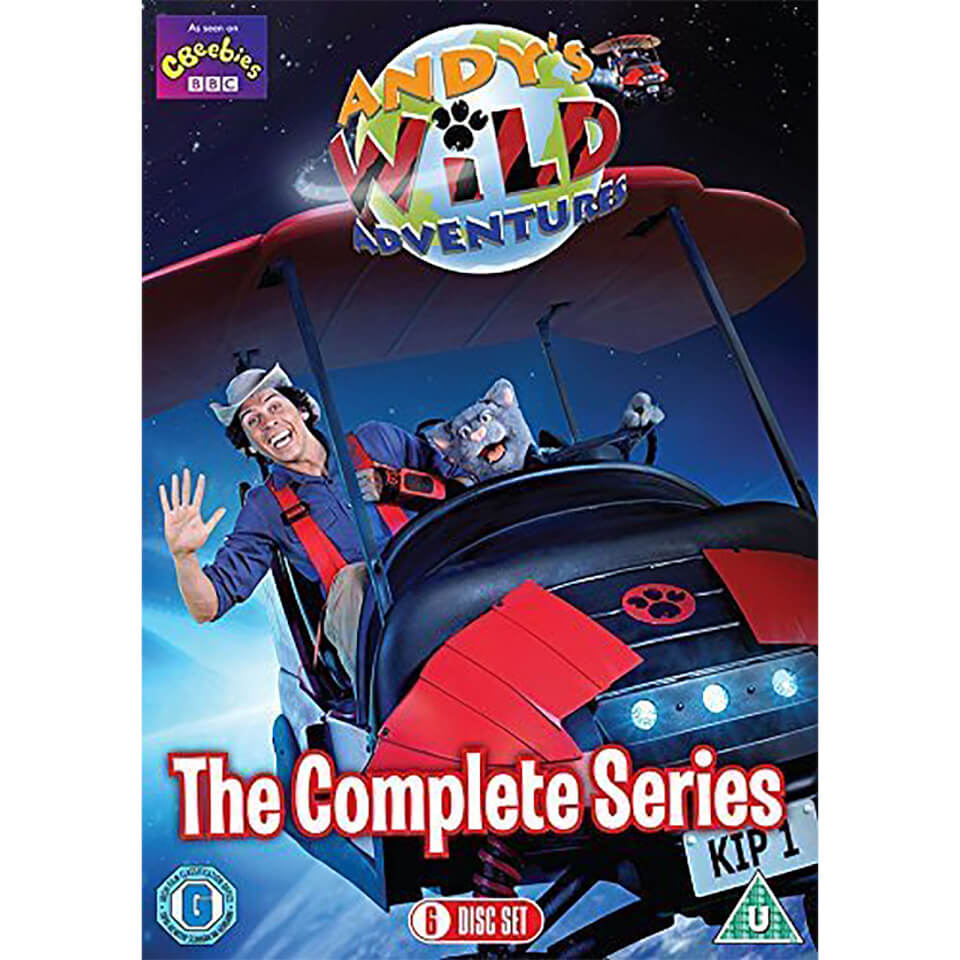 Andy's Wild Adventures - The Complete Series (6 Disc) DVD - Zavvi UK