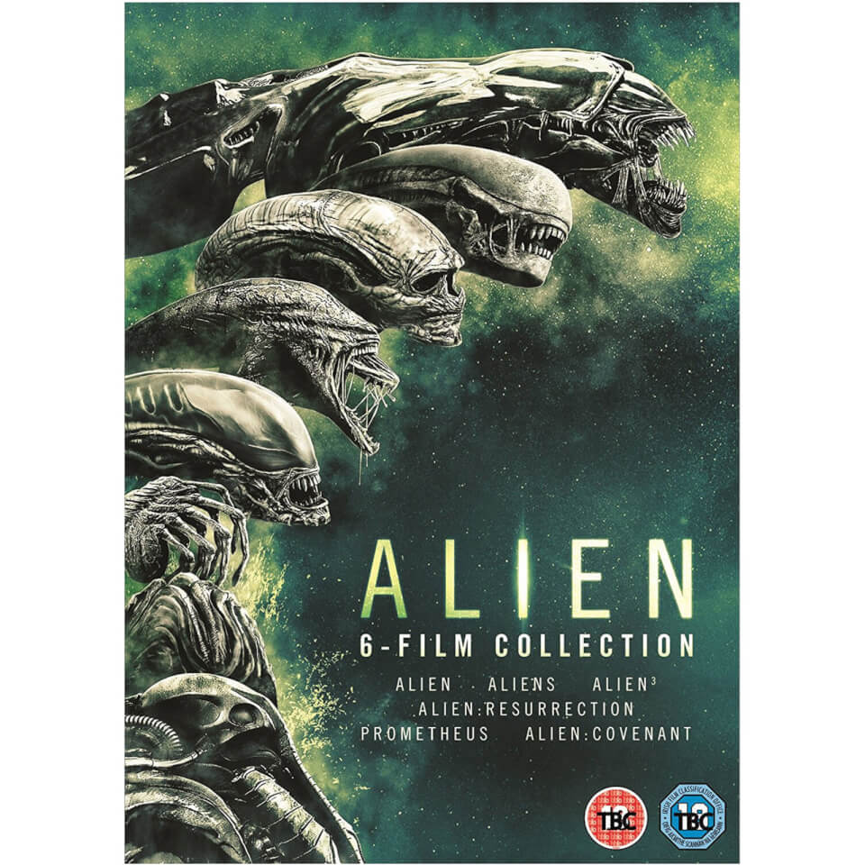 Alien 1-6 Boxset DVD - Zavvi UK