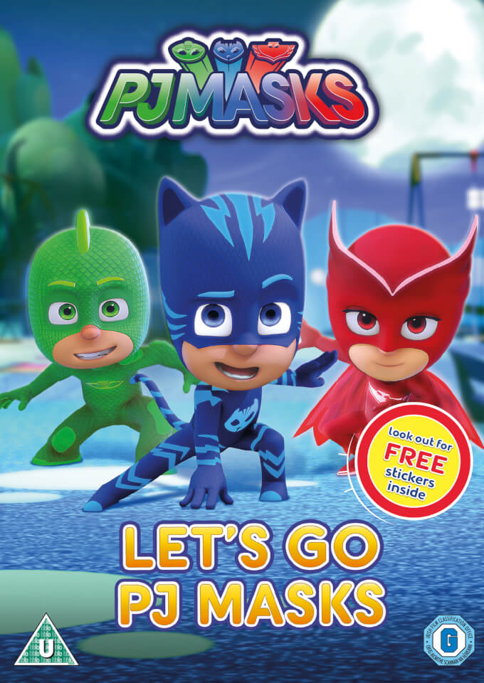 Pj Masks: Let's Go Pj Masks DVD - Zavvi UK
