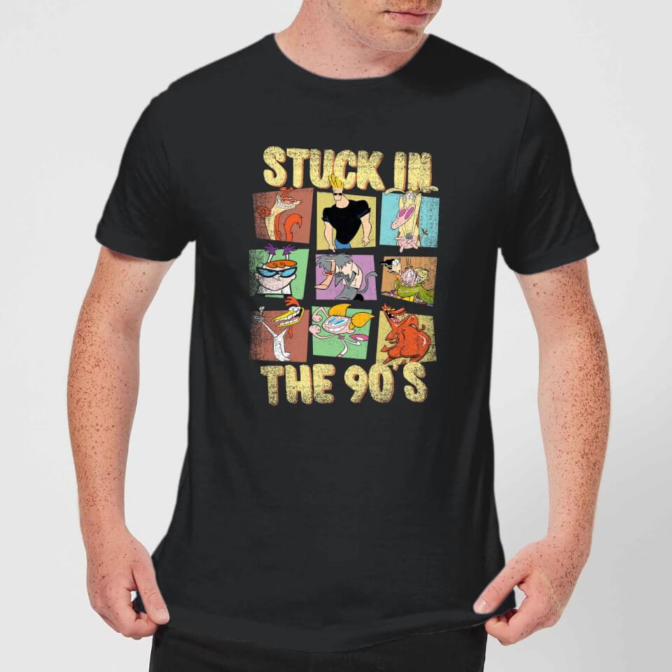 Cartoon Network Stuck In The 90s Men's T-Shirt - Black Clothing - Zavvi UK