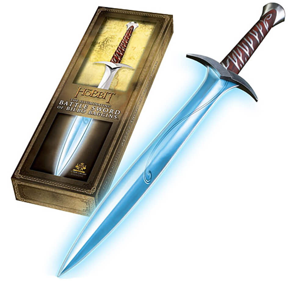 Lord of the Rings Sting 27" Illuminating Battle Sword Merchandise ...