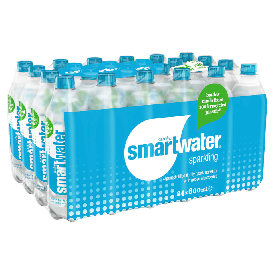 Glacéau Smartwater Sparkling 24 x 600ml | Your Coca-Cola UK