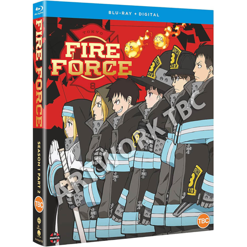 Fire Force Season 1 Part 2 (Episodes 13-24) Blu-ray - Zavvi UK