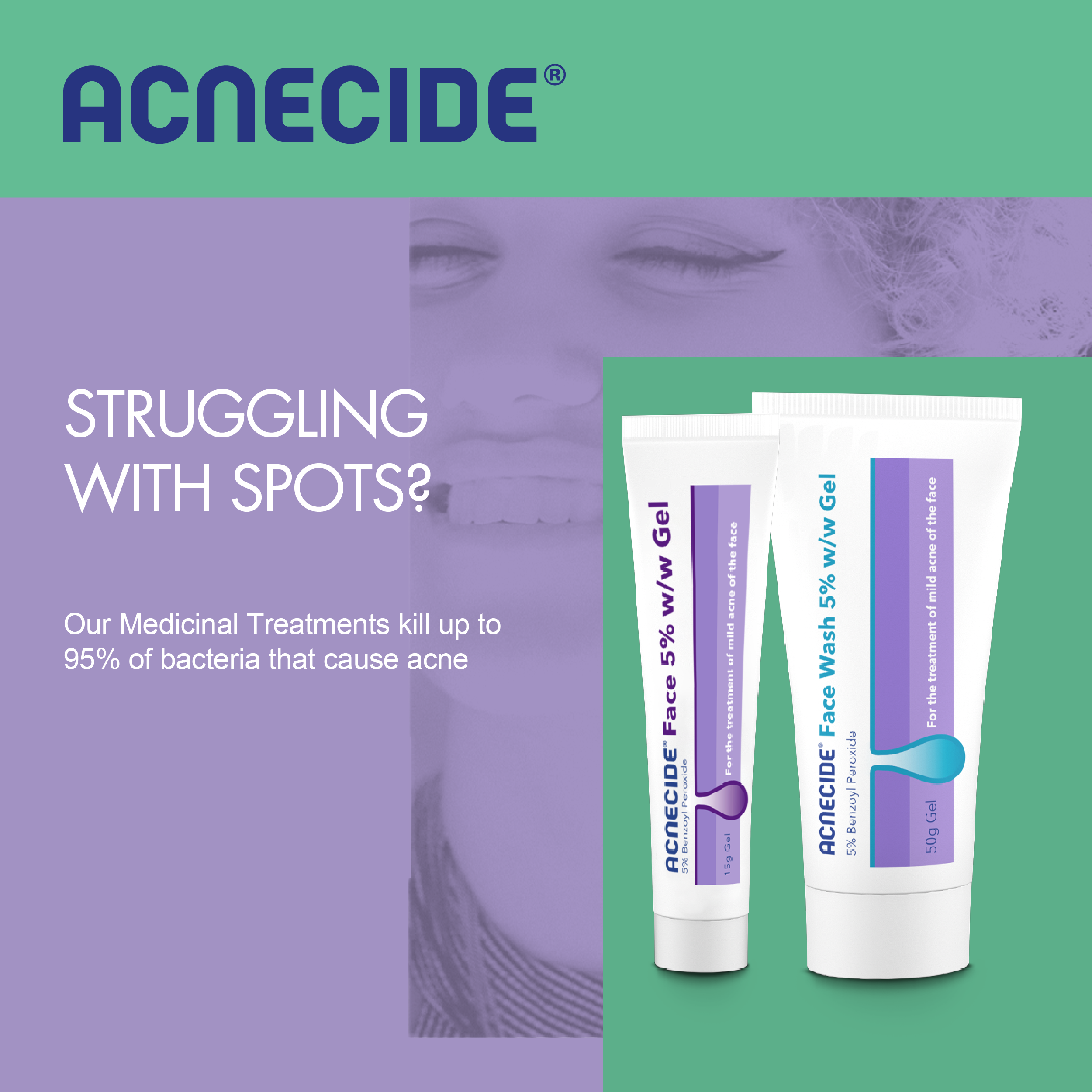 Acnecide UK | Acne Treatments & Skincare